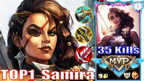 Wild Rift Samira Top Samira Gameplay Kills Penta Kill Mvp Rank