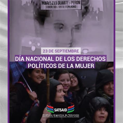 23 DE SEPTIEMBRE DÍA NACIONAL DE LOS DERECHOS POLÍTICOS DE LA MUJER