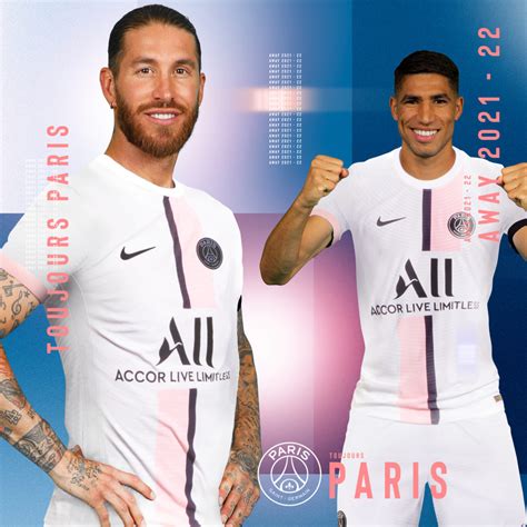 Le Psg D Voile Son Nouveau Maillot Ext Rieur Rose Blanc Noir Con U Par