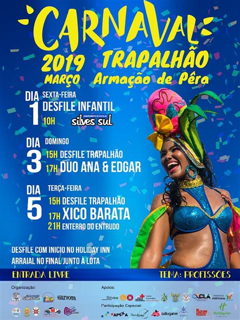 Arma O De P Ra Carnaval Trapalh O Mais Algarve