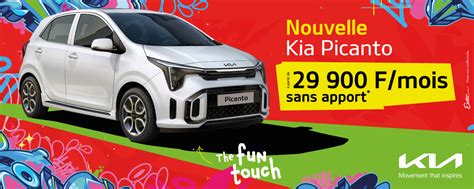 Sta Actus Details Nouvelle Kia Picanto Partir De F Mois