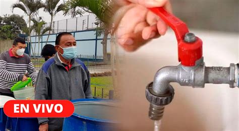 Corte de agua Sedapal este miércoles 17 de mayo del 2023 estos son