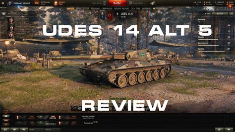 World Of Tanks Udes Alt Review Youtube