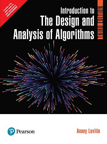 introduction to the design and analysis of algorithms by anany levitin 9789332585485