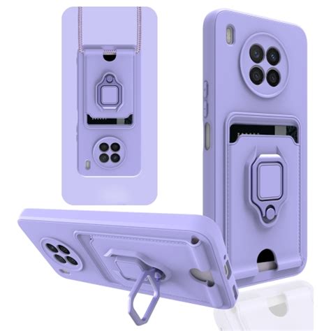 Cases Covers Skins For Huawei Nova 8i Sliding Camera Cover Design