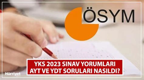 YKS ÖĞRENCİ VE UZMAN SINAV YORUMLARI 2023 AYT TYT ve YDT oturumları