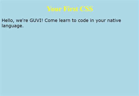 Mastering Internal Css In Html A Comprehensive Guide Guvi Blogs