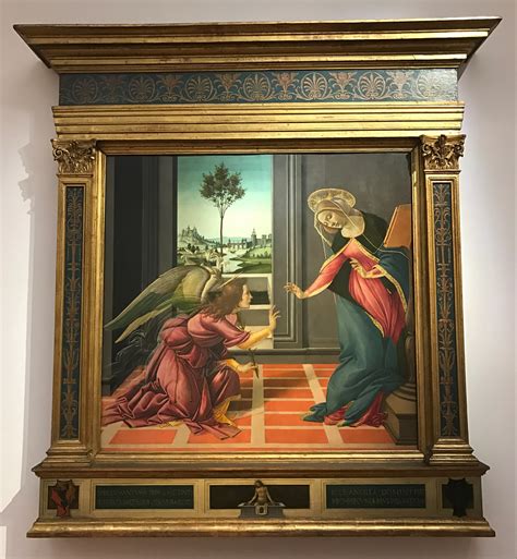 Annunciantion Christ The Man Of Sorrows In The Predella By