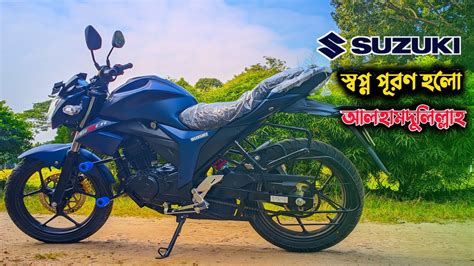 Suzuki gixxer monotone Matte blue Done সজক জকসর মনটন মট বল