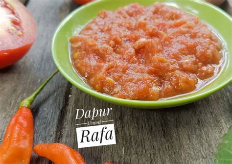 Resep Sambal Tomat Terasi Rebus Oleh Dapur Ummi Rafa Cookpad