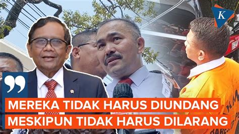 Mahfud Sebut Pengacara Brigadir J Tak Harus Diundang Dalam Rekonstruksi
