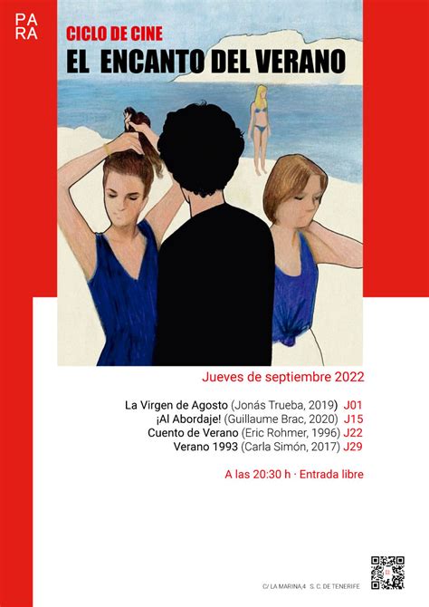 CICLO EL ENCANTO DEL VERANO Cuento de verano de Éric Rohmer Equipo Para