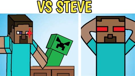 Friday Night Funkin VS STEVE FULL WEEK STEVE CREEPER Vs BF IN
