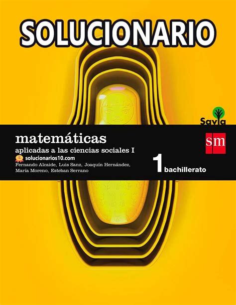 Solucionario Matematicas Bachillerato Sm
