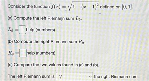solved consider the function f x 1−∣x∣ defined on [−1 1]