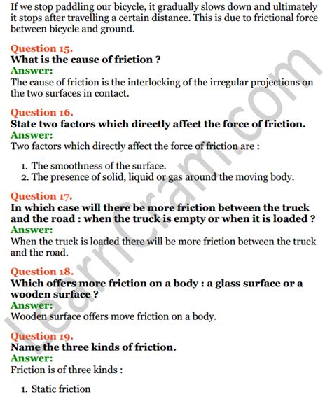 Selina Concise Physics Class Icse Solutions Chapter Force Learn
