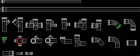 Pvc Fittings Cad Blocks