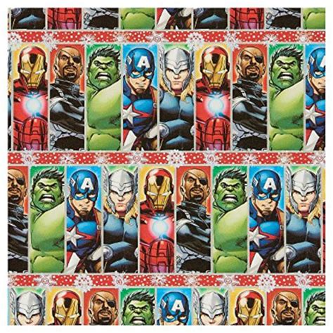 Avengers Gift Wrapping Paper