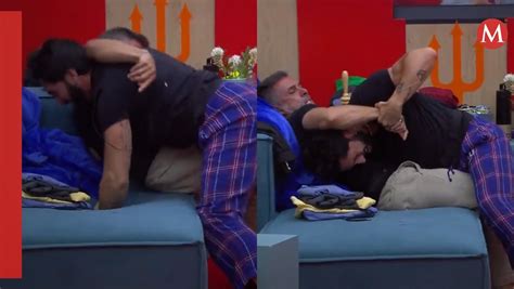 Sergio Mayer Y Poncho De Nigris Se Pelean En La Casa De Los Famosos