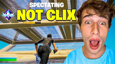 I Spectated The Best UNREAL RANKED FORTNITE PLAYERS YouTube