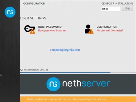 how to install nethserver 7 on centos 7 from iso computingforgeeks