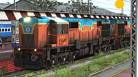 Wdm D Twin Guntakal Shed Icf Express Beest Trains Train Simulator