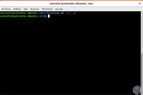 C Mo Usar El Comando Cd En Linux Solvetic