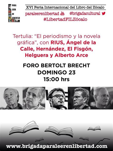 Rafael Barajas on Twitter Estaré en LibertadFILZócalo de la