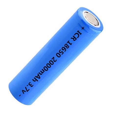 3 7V 2000mAh 2 0 Ah Rechargeable Battery ICR18650 Lithium Batteries Li