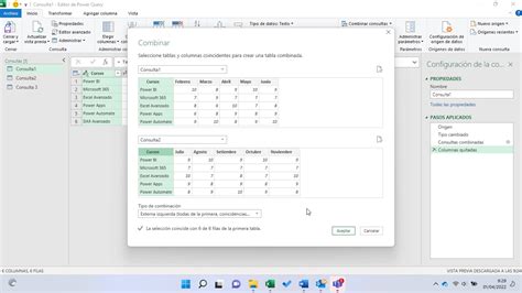 C Mo Combinar Y Anexar Consultas En Power Query Aglaia