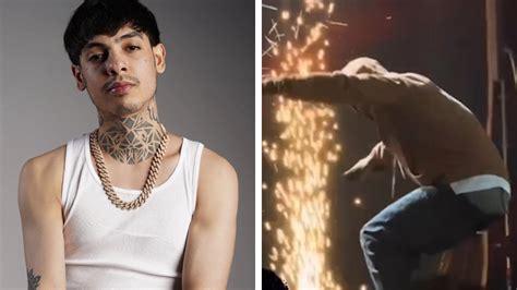 Natanael Cano sufre accidente durante un concierto el intérprete de O
