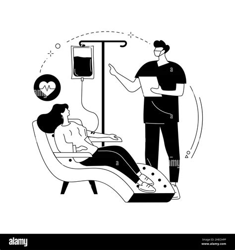 Blood Donation Abstract Concept Vector Illustration Stock Vector Image