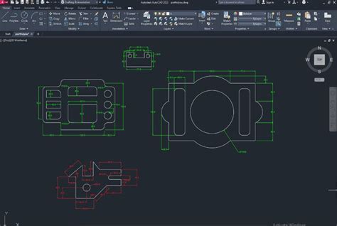 Orthographic Projection And Isometric Drawing In Autocad