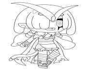 Coloriage Gacha Life Ange Masculin JeColorie