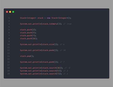 java stack class code treats weblogs slideshow