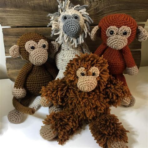 Monkey Free Amigurumi Pattern King Of Amigurumi C