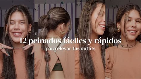 peinados fáciles y rápidos aesthetics para elevar tus outfits YouTube
