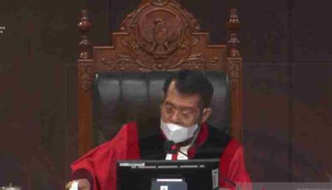 Dibacakan Ketua Mk Anwar Usman Ini Putusan Soal Napi Boleh Nyaleg