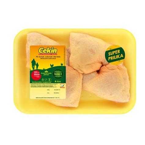 Pileći batak sa zabatkom i dijelom leđa na podlošku svježe Cekin 1 kg