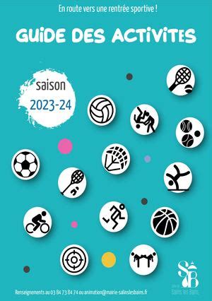 Calam O Guide Activit S Sportives