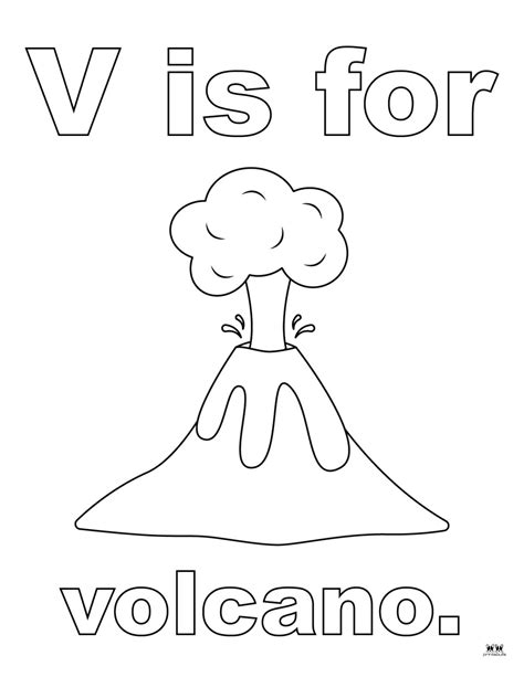 Letter V Coloring Pages 15 FREE Pages Printabulls