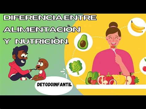 Diferencia entre alimentación y nutriciónSOLUCIÓN