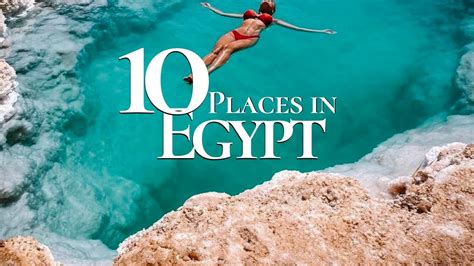 10 Most Beautiful Places To Visit In Egypt 4K Hurghada Cairo