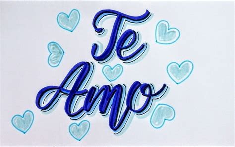 Te Amo Carteles De Te Amo Mi Vida Letra Te Amo Letra