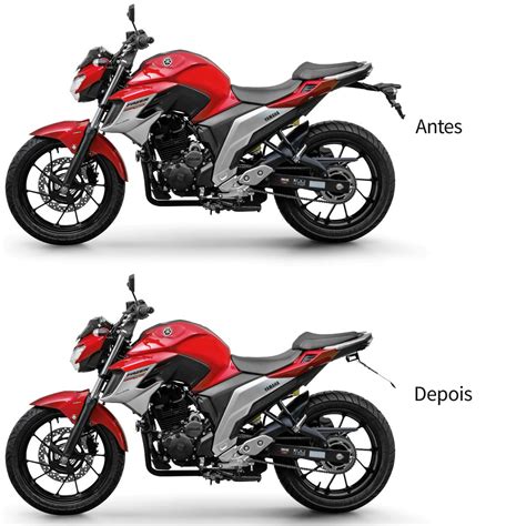 Suporte Eliminador De Rabeta Fixo Yamaha Fazer 250 2018 2019
