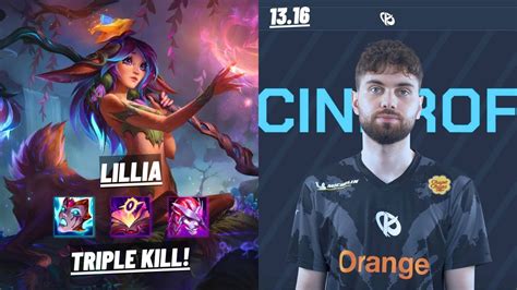 Kc Cinkrof Lillia Vs Ekko Jgl Triple Kill L Gendaire Euw