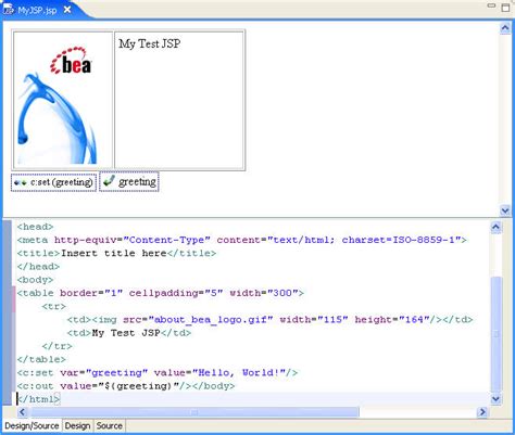 Jsp Tutorial Step Create The Contents Of The Jsp File