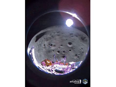 La Jornada Envía la sonda Odiseo sus primeras imágenes de la Luna