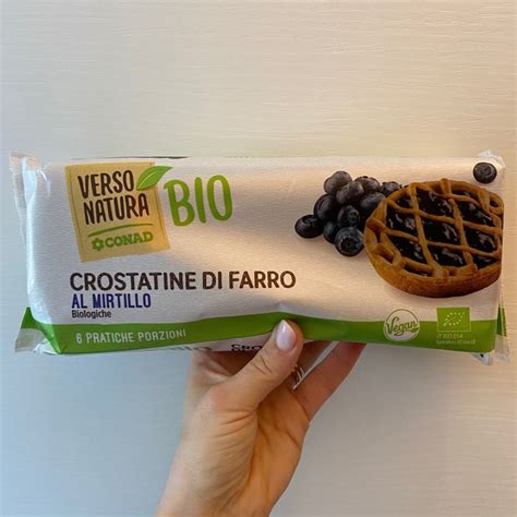 Verso Natura Conad Veg Crostatine Di Farro Al Mirtillo Review Abillion