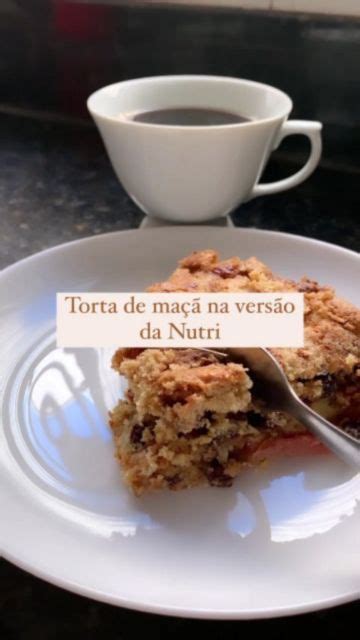 Renata Receitas FIT on Instagram Quem aí ama torta de maçã